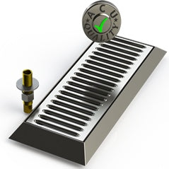 Bevel Edge Drip Trays | ACU Precision Sheet Metal