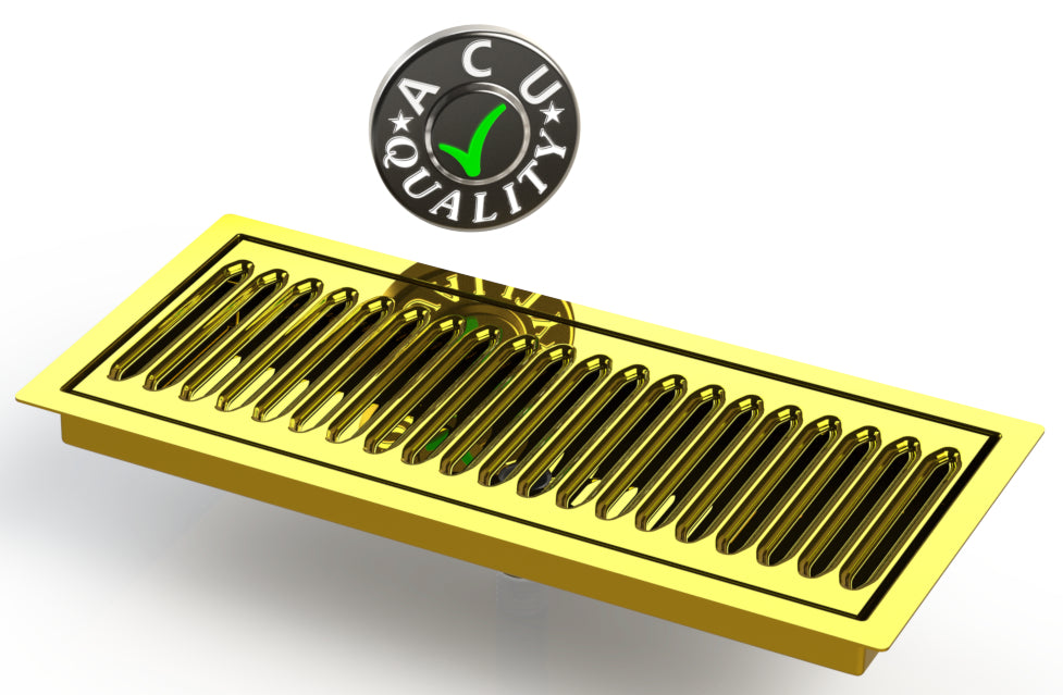 Beer Flush Mounts | Recessed Drip Trays | ACU Precision Sheet Metal