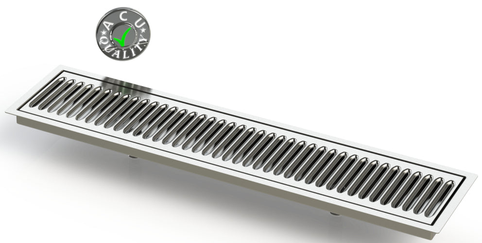 Beer Flush Mounts | Recessed Drip Trays | ACU Precision Sheet Metal