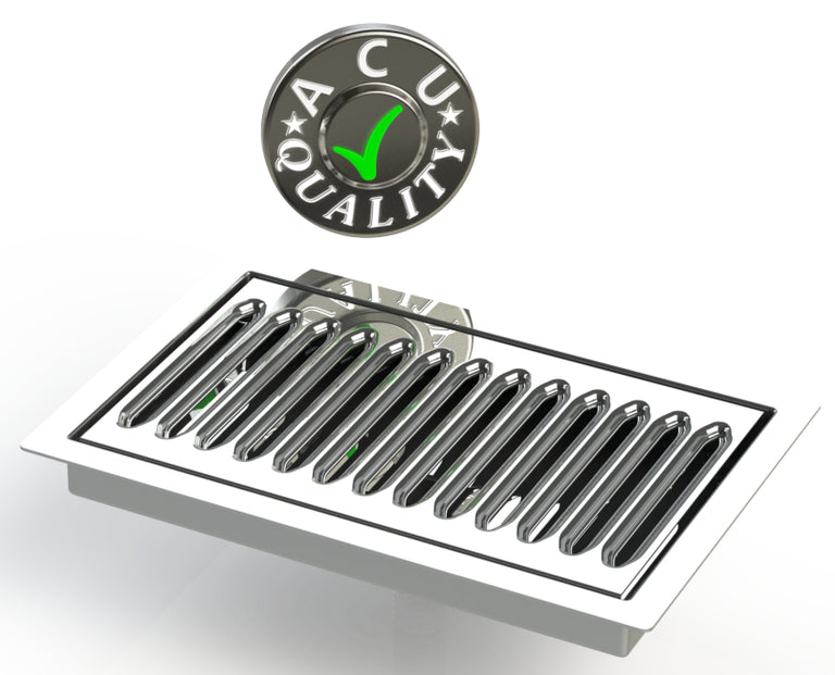 Beer Flush Mounts | Recessed Drip Trays | ACU Precision Sheet Metal