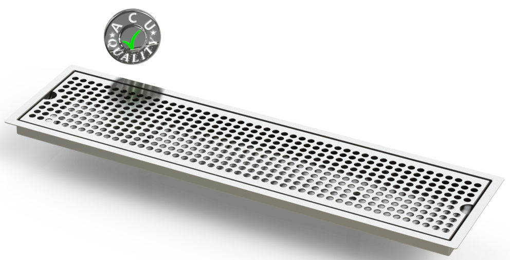 Beer Flush Mounts | Recessed Drip Trays | ACU Precision Sheet Metal ...